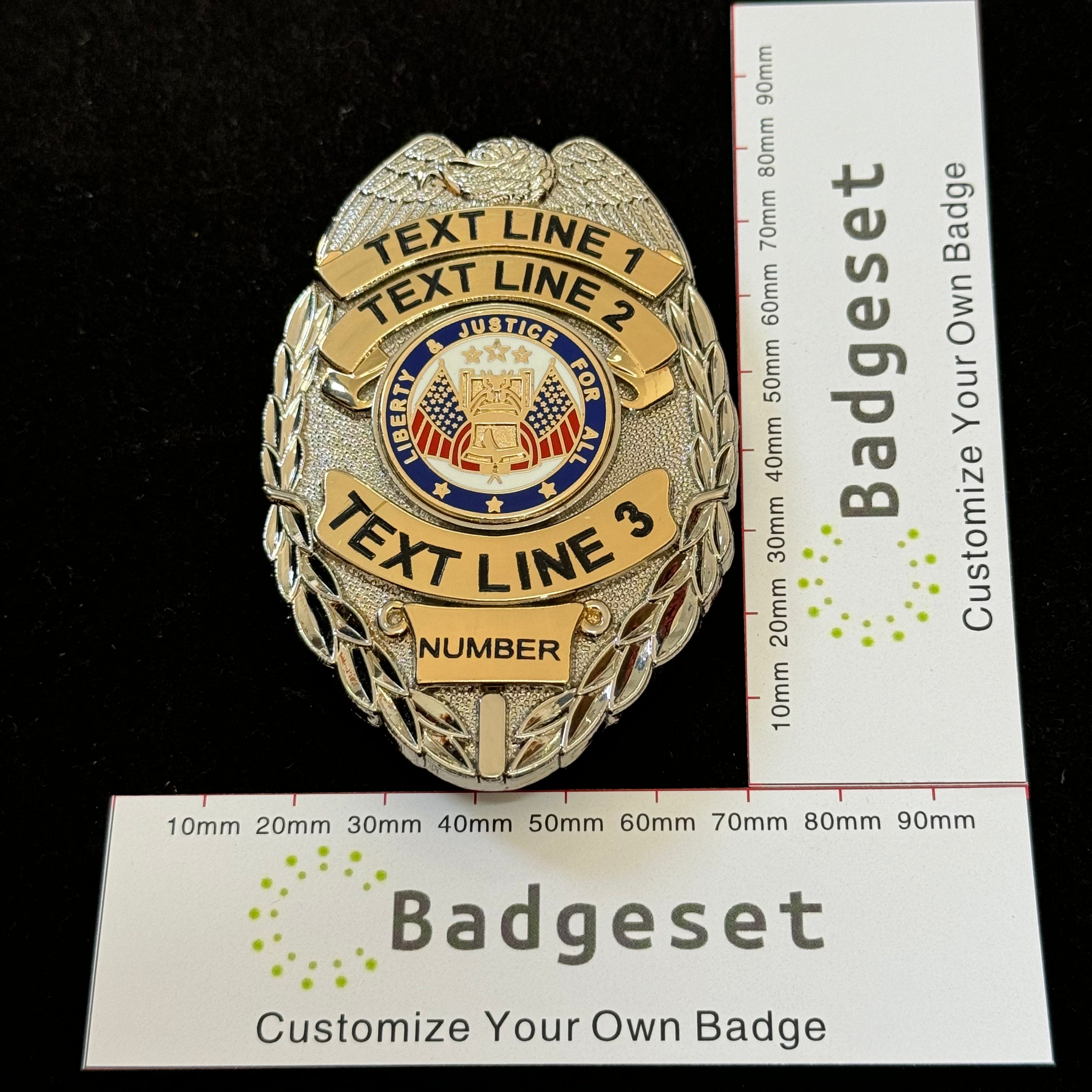Customizable Badge BA08 – Badgesets